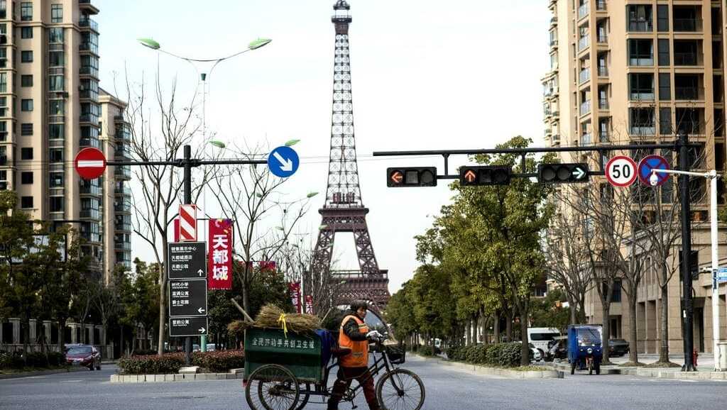Tiandu Cheng, la copie de Paris en Chine