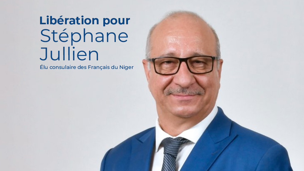 Stéphane Jullien, un élu consulaire détenu au Niger