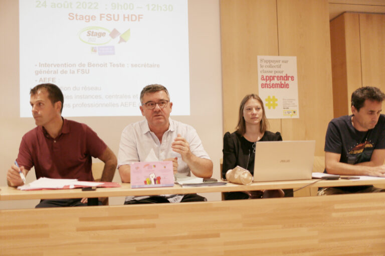 Patrick Soldat SNES-FSU : tensions et réforme AEFE contestée
